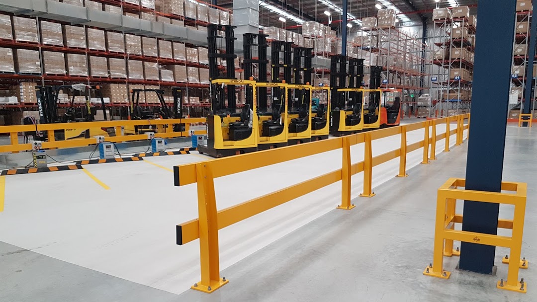 Safety Barriers For Warehouse